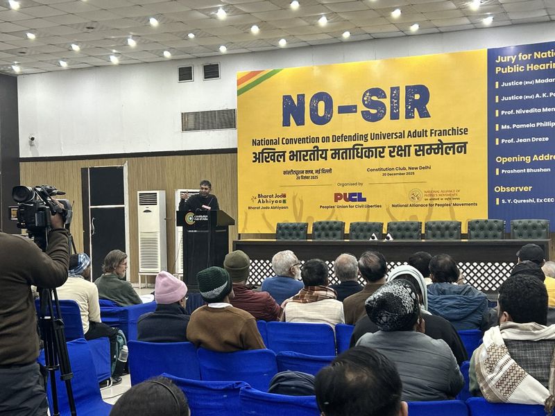 'De-Link SIR from Citizenship Test' Demands Convention, Questions its ...